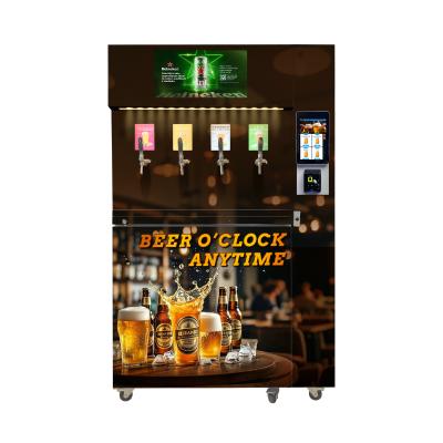 China WEIMI Self Service Fresh Beer Vending Machine for Bars, Cafes & Restaurants for sale