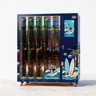 China WEIMI Smart Surfboard Rental Locker Vending Machine–24/7 Automated Surfboard Rental for Surf Clubs & Coastal Resorts for sale
