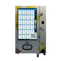 China WEIMI 55-Inch Big Touchscreen Vending Machine for Snacks and Beverages for sale