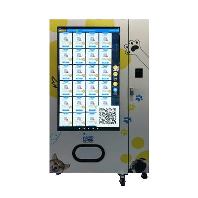 China WEIMI 55-Inch Big Touchscreen Vending Machine for Snacks and Beverages for sale