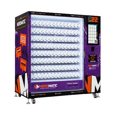 China WEIMI Pokémon & Sports Card Vending Machine with Elevator System, Touchscreen, QR & Card Payment, Cloud Management for sale