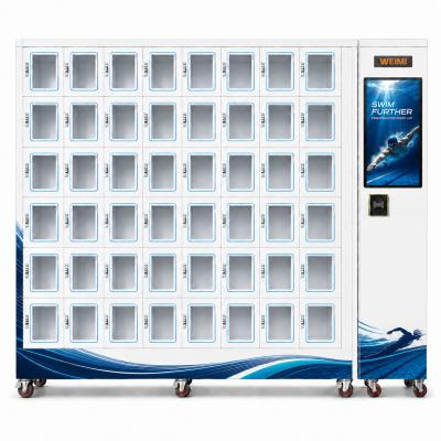 China WEIMI 48-Locker Swimming Supplies Vending Machine for Swimming Pools and Aquatic Centers for sale