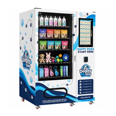 China WEIMI Pet Supplies Vending Machine with Side Locker for 24/7 Smart Shopping Mall Retail for sale