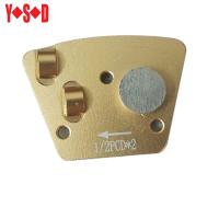 China Blastrac Trapezoid Diamond Grinding Shoes Wet / Dry Available for sale