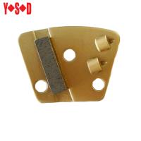 China Blastrac Trapezoid Diamond Grinding Shoes Wet / Dry Available for sale