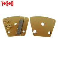 China Blastrac Trapezoid Diamond Grinding Shoes Wet / Dry Available for sale