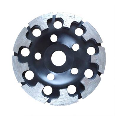 China 30 - 400 Grit Diamond Cup Wheels/ 6 Inch Concrete Grinding Wheel for sale