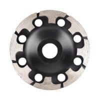 China 30 - 400 Grit Diamond Cup Wheels/ 6 Inch Concrete Grinding Wheel for sale