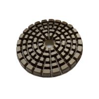 China 5 Inch Hybrid Resin Floor Polishing Pads 6mm Thickness with Snail back for sale