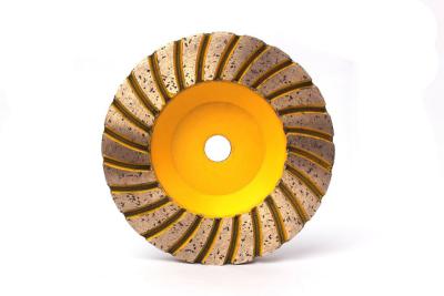 China YSD 4 Inch Diamond Grinding Disc , 115mm 100mm Cup Stone Grinding Wheel for sale