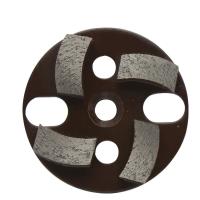 China Diamond Metal Polishing Pads , Grinding Abrasive Disc With 4 Bar Segments for sale