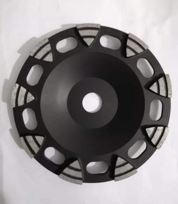 China 8 Inch Diamond Cup Wheels Round Sintered Marble Grinding Wheel Special Shaped for sale