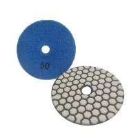 China 125mm Resin Floor Polishing Pads 200 Grit Anti Rust Wash Meguiars For Laminate Flooring for sale