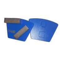 China 16 Grit Redi Lock Diamond Segments Trapezoidal Grinding Tool With Two Diamond Bars for sale