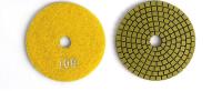 China 30 - 3000 Grit Sharp Marble Sanding Disc , 4 Inch Dry Diamond Polishing Pads for sale