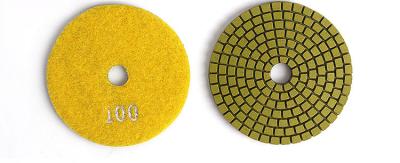 China 30 - 3000 Grit Sharp Marble Sanding Disc , 4 Inch Dry Diamond Polishing Pads for sale