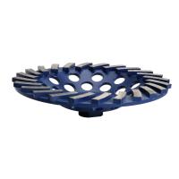 China 24 Segmented Turbo Cup Grinding Wheel 7 Inch for Surface Grinding for sale