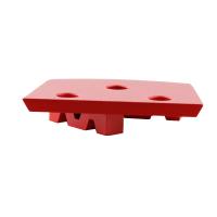 China Terrazzo Epoxy Removal Tools Hard Bond Red Concrete Grinding Shoes for sale