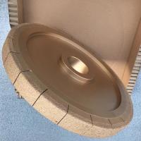 China Hard Bond Sintered Diamond Grinding Wheels Standard Hardness for sale
