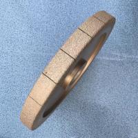 China Hard Bond Sintered Diamond Grinding Wheels Standard Hardness for sale