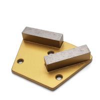 China Wet And Dry Diamond Trapezoidal Grinding Tools For Concrete Terrazzo Floor for sale