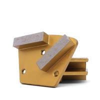 China Wet And Dry Diamond Trapezoidal Grinding Tools For Concrete Terrazzo Floor for sale