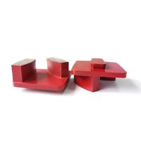 China Redi Lock Concrete Diamond Grinding Tools Soft Bond With Double Hexagon Segments for sale