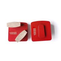 China Redi Lock Concrete Diamond Grinding Tools Soft Bond With Double Hexagon Segments for sale
