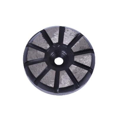 China 10mm Concrete Floor Grinding Tools Soft Bond Diamond Abrasive for sale