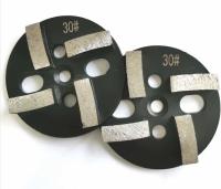 China 100mm 4 Bar Diamond Grinding Tools Blocks 3 Inch 4 Inch For Concrete Floor for sale