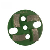 China 100mm 4 Bar Diamond Grinding Tools Blocks 3 Inch 4 Inch For Concrete Floor for sale