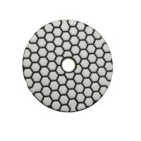 China Round 3000 Grit Diamond Polishing Pads 4 Inches 2.2mm - 2.6mm Thickness for sale