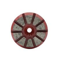 China 3 Inch 10 Segs Diamond Grinding Tools 10mm For Concrete Grinding Machine for sale