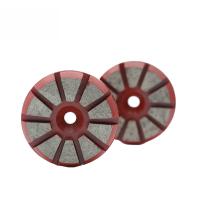China 3 Inch 10 Segs Diamond Grinding Tools 10mm For Concrete Grinding Machine for sale