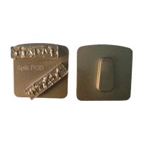 China Diamond PCD Grinding Tool / Shoes Epoxy Removal 2 Segments for sale