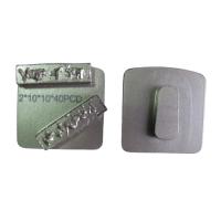 China Diamond PCD Grinding Tool / Shoes Epoxy Removal 2 Segments for sale