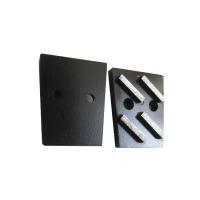 China 4 Segment Diamond Grinding Tools Wedge Block For Terrazzo / Granite Floor for sale