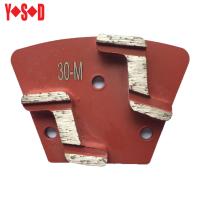 China S Segment Diamond Grinding Tools Plate Grit 30 Customized Color for sale