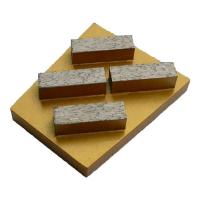 China Trapezoid Diamond Grinding Block 8mm Thickness With Bar Segments for sale