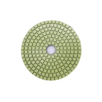 China Wet Diamond Grit Polishing Pads 6 Inch 0.8mm Thickness For Floor Polishing for sale