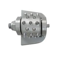 China Tungsten Carbide Bushing Hammer Tool Multi Roll Grinding Wheel For Stone Concrete for sale