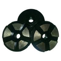 China Durable 10mm Concrete Diamond Tools 3 Inch Diamond Polishing Pads For Klindex Machine for sale