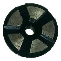 China Durable 10mm Concrete Diamond Tools 3 Inch Diamond Polishing Pads For Klindex Machine for sale