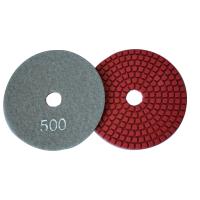China 500 Grit Concrete Polishing Tools Water Abrasive Diamond Hand Polishing Pads For Stone for sale