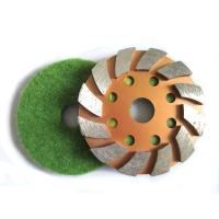 China 4'' 100mm Diamond Polishing Tools  , Concrete Grinding Pads For Angle Grinder for sale