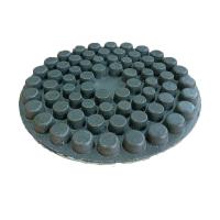 China Small Cylindrical Resin Concrete Polishing Tools  4'' 100mm Round Flexible Type for sale