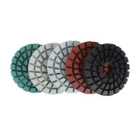 China 5 inch Concrete Polishing Tools Resin Bond Material 7.0mm Tickness for sale