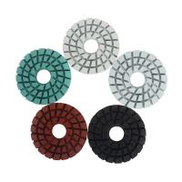 China 5 inch Concrete Polishing Tools Resin Bond Material 7.0mm Tickness for sale