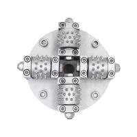 China Brazed Alloy Diamond Sleeve Bush Hammer Grinding Roller For Stone Lychee Surface for sale