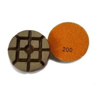 China 4 Inch Resin Bond Tooling Concrete Polishing Pads For Marble Granite for sale